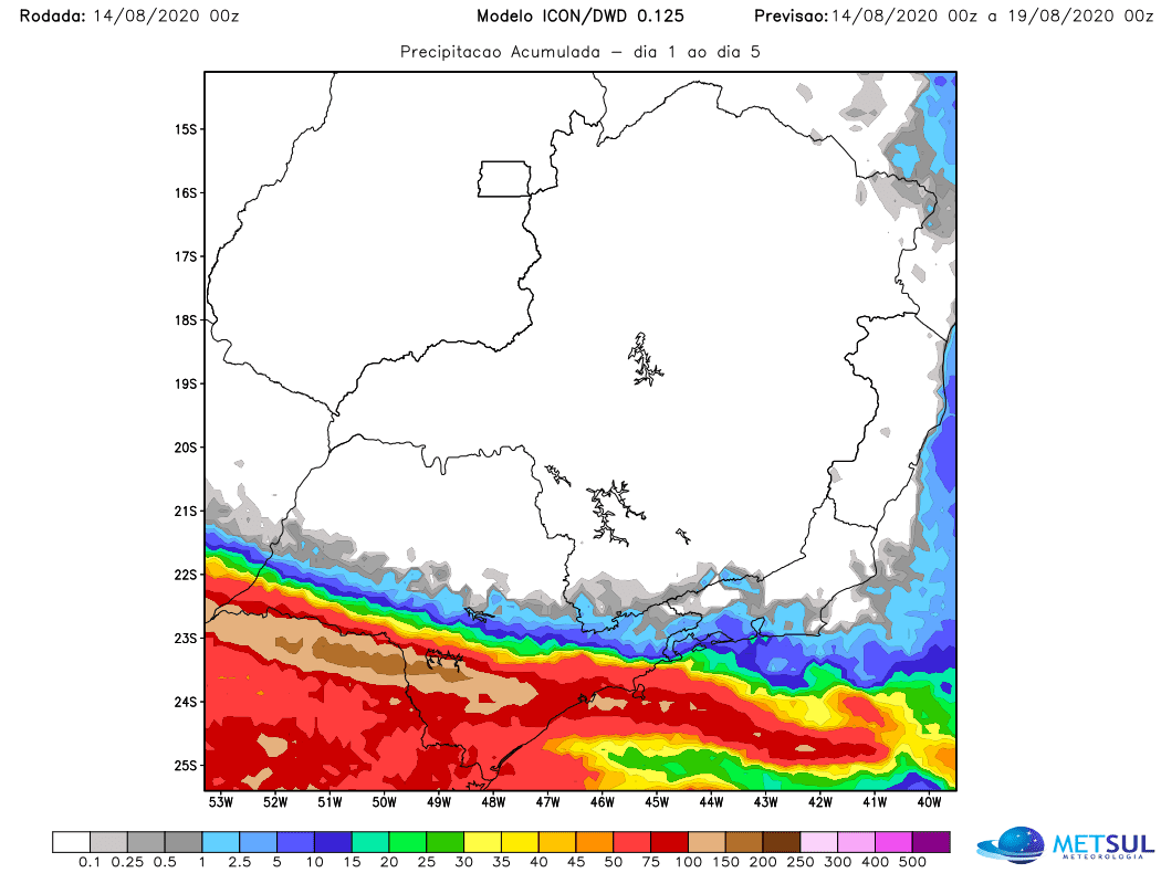 Previsão do tempo para São Paulo - Sol, calor e chuva - MetSul Meteorologia