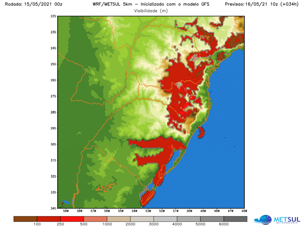 Nevoeiro cada vez mais comum a partir de agora - MetSul Meteorologia