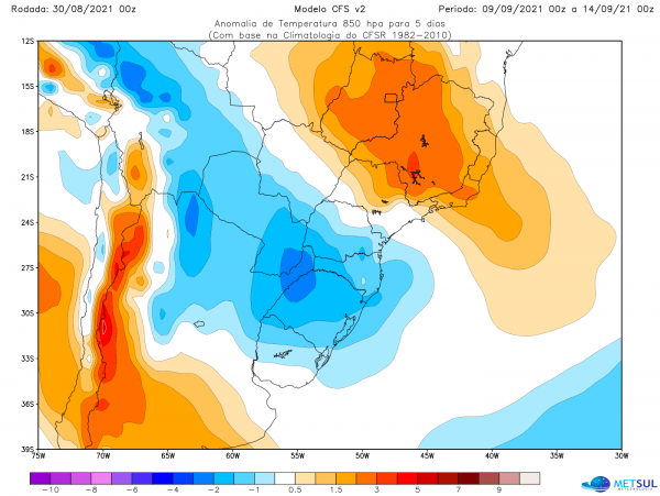 Clima em setembro - O que esperar? - MetSul Meteorologia
