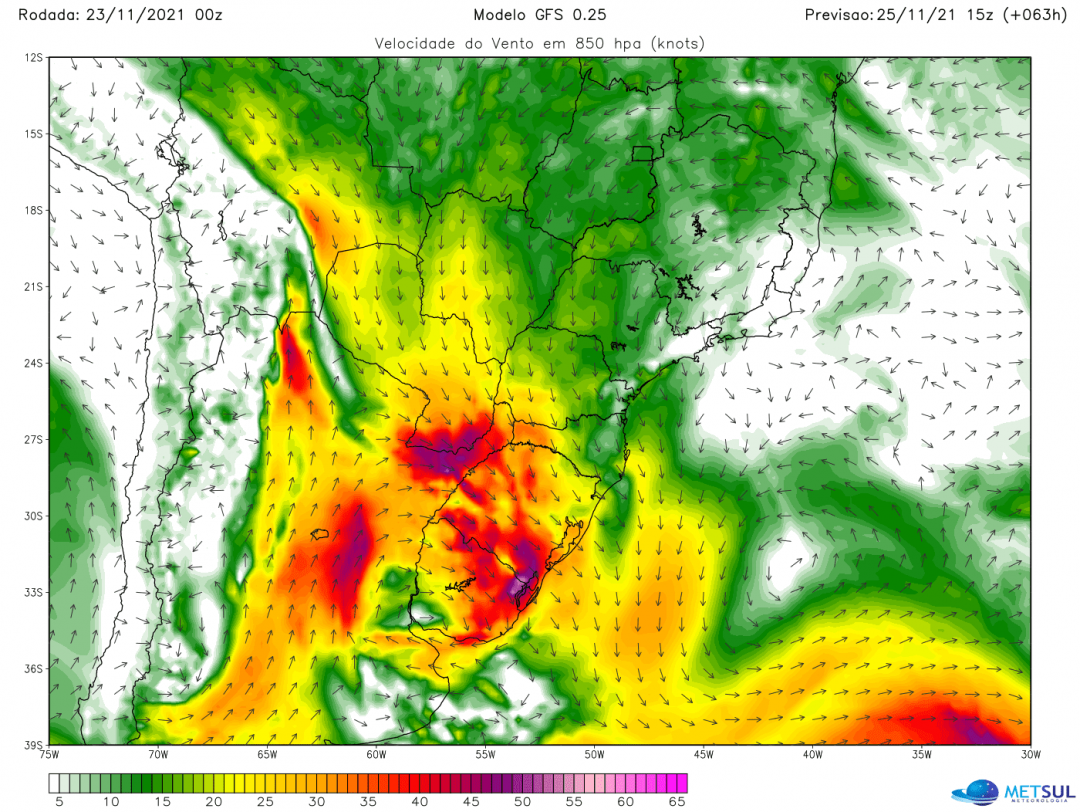 Ciclone extratropical se formará no Sul do Brasil com tempestades