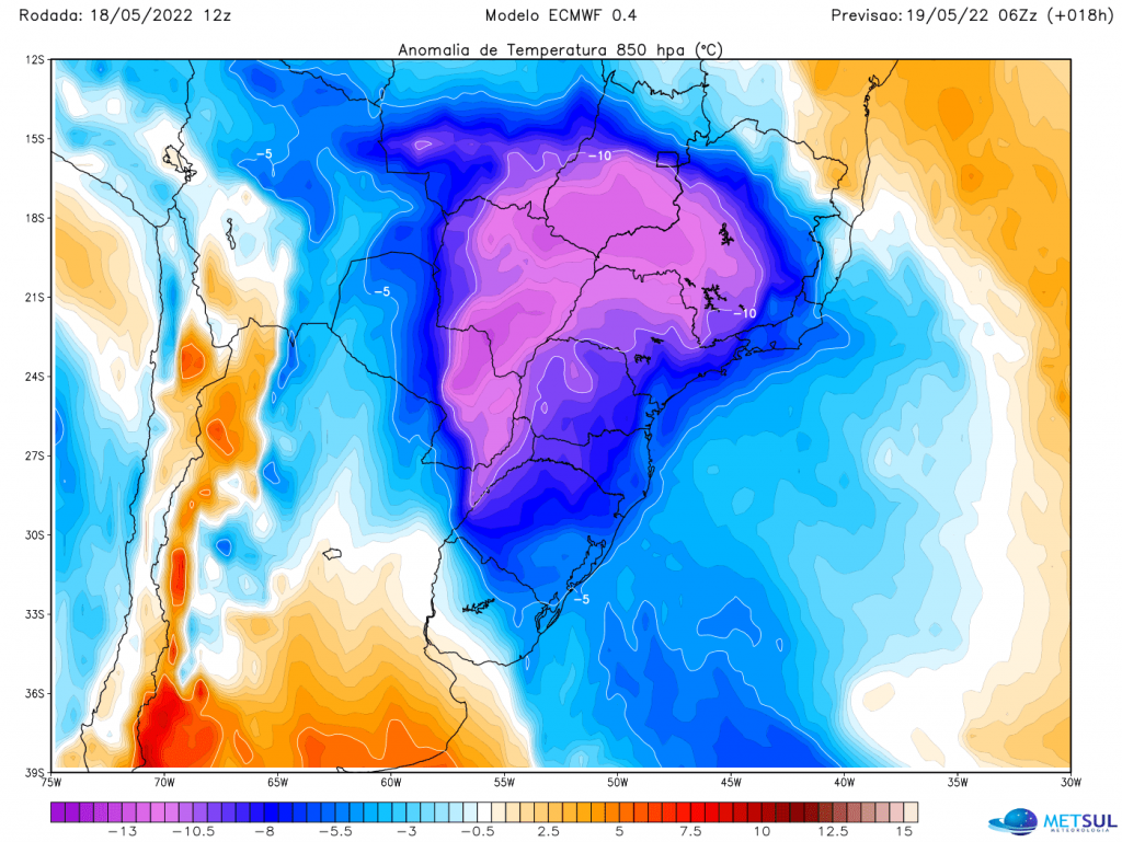 Brasil Central tem frio mais intenso em maio em quase meio século