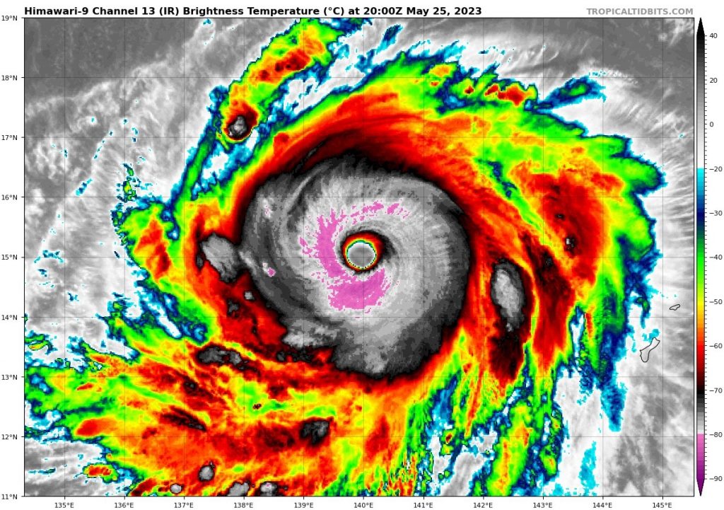 Ciclone mostro com vento de 300 km/h pode quebrar recorde