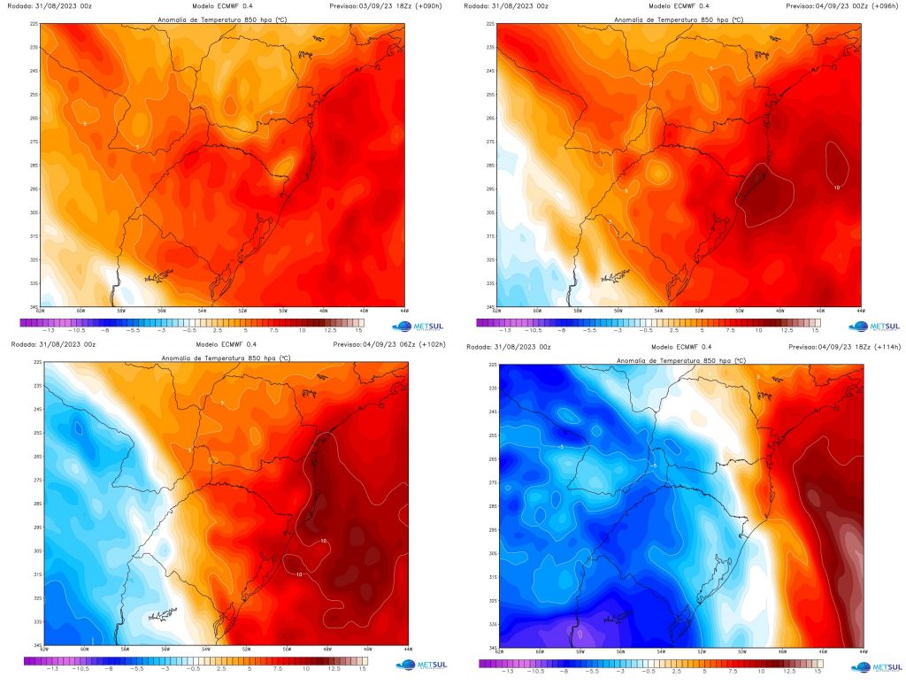 Setembro começa com chuva extrema, onda de tempestades e enchentes