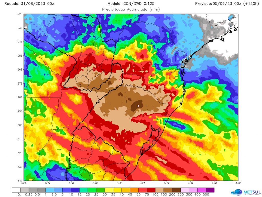 Setembro começa com chuva extrema, onda de tempestades e enchentes
