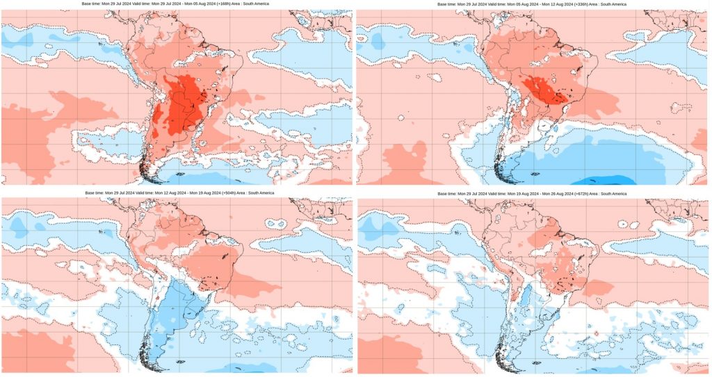 Como será o clima em agosto